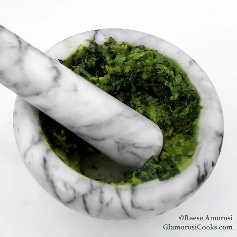 Classic Basil Pesto Recipe - Glamorosi Cooks
